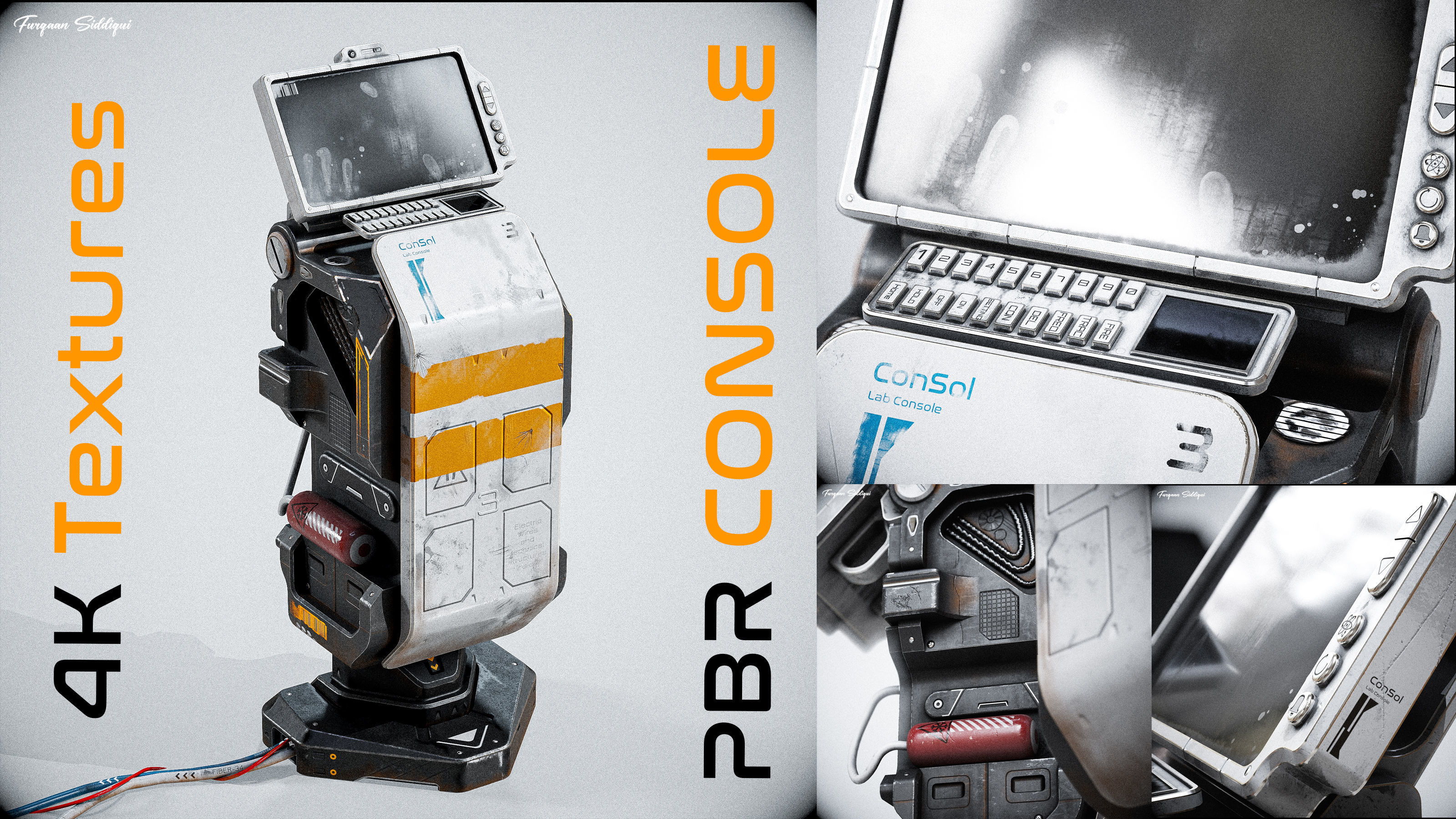 3D model Sci-fi Console ARchie One VR / AR / low-poly | CGTrader
