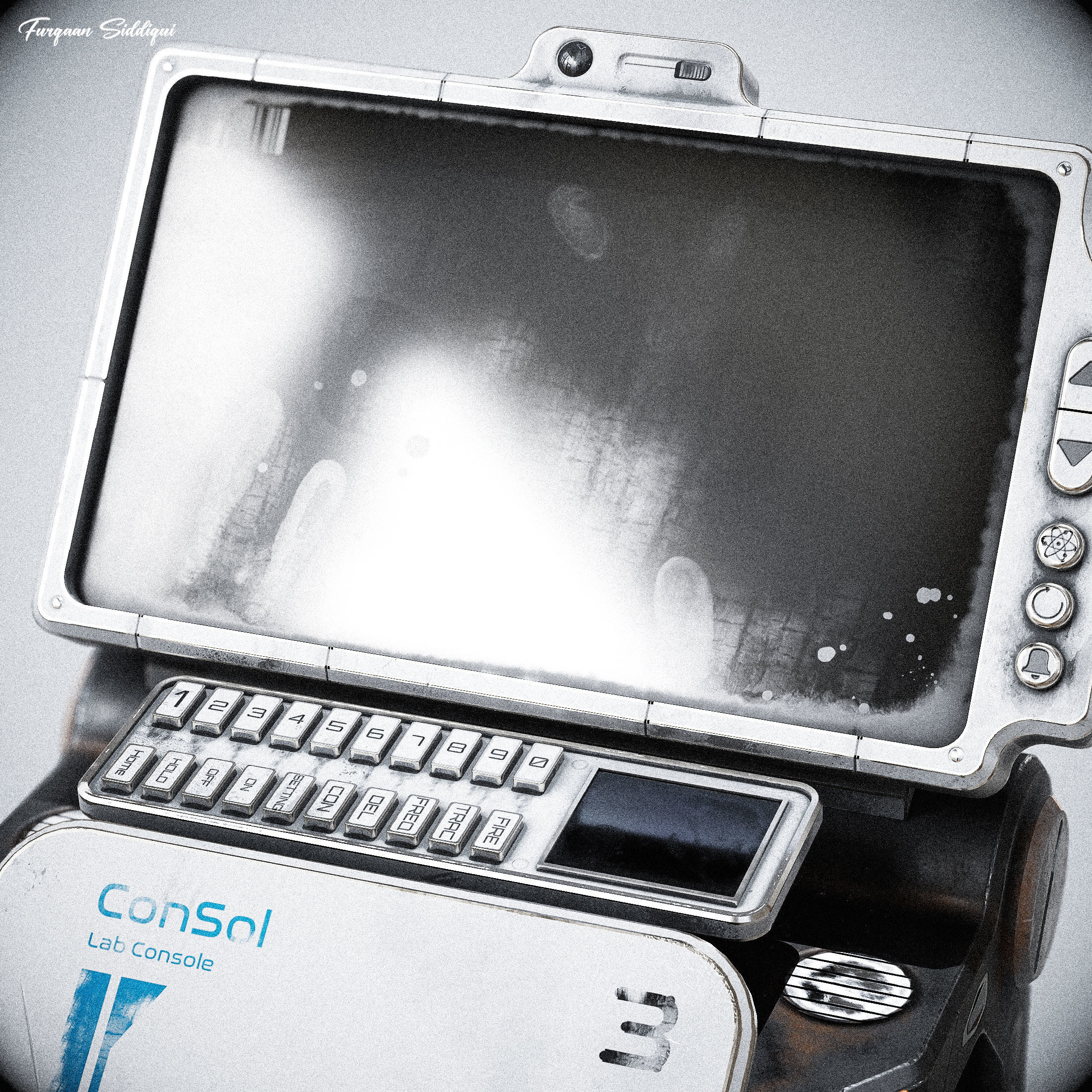 3D model Sci-fi Console ARchie One VR / AR / low-poly | CGTrader