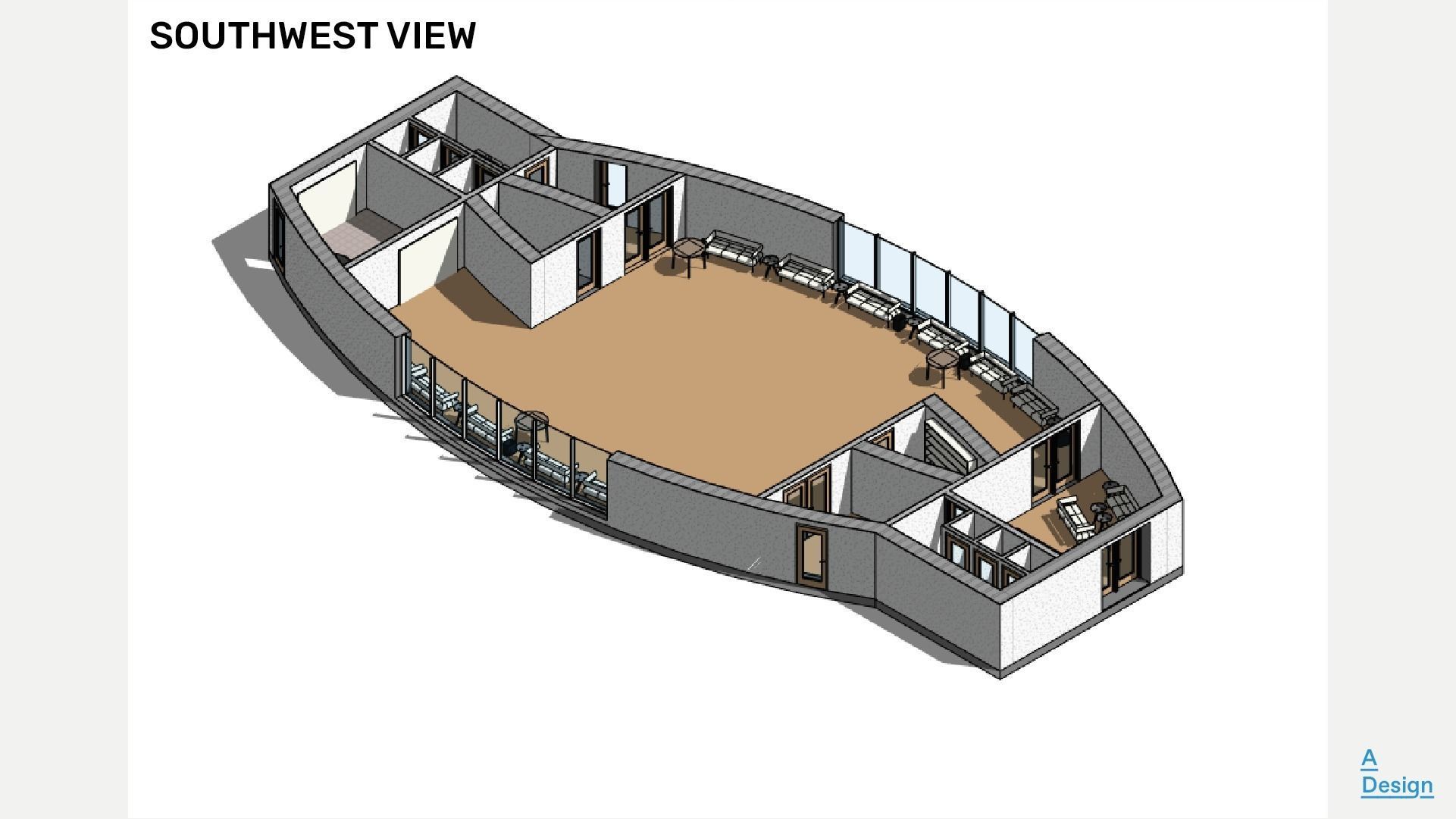 Exhibition Center - Revit 3D model | CGTrader