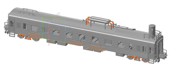 Locomotive wagon from Metro Exodus 3D model 3D printable | CGTrader