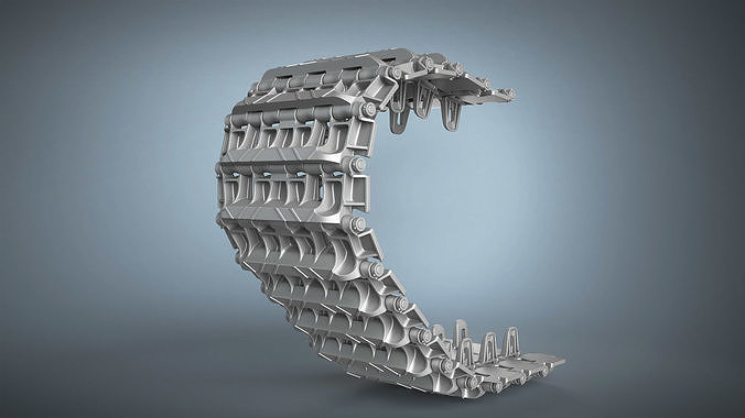 Panzer V Panther Tracks 3D model | CGTrader