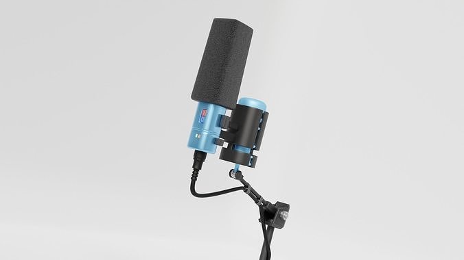 Podcast Microphone 3D model | CGTrader