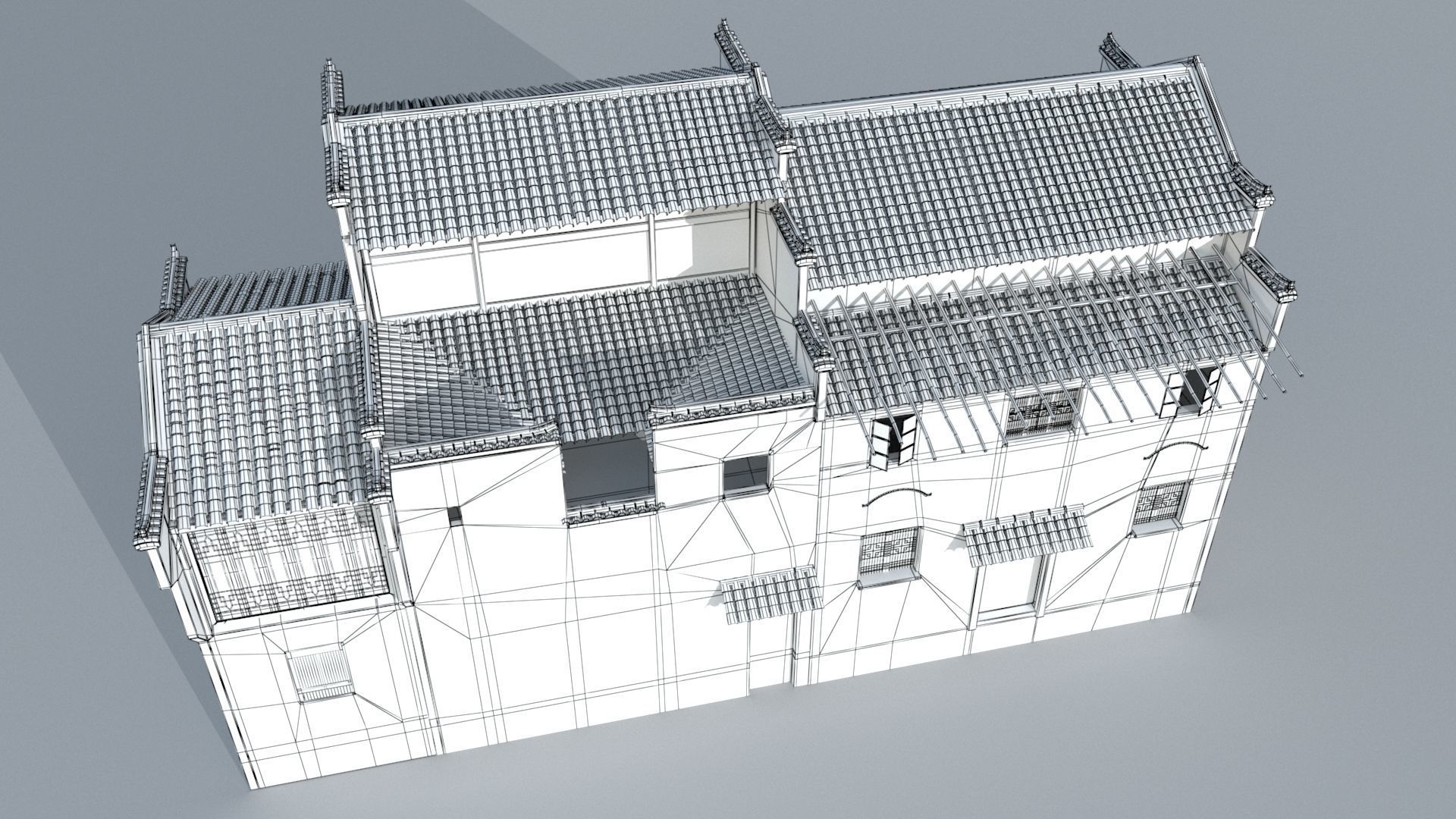 Ancient House 3D model | CGTrader