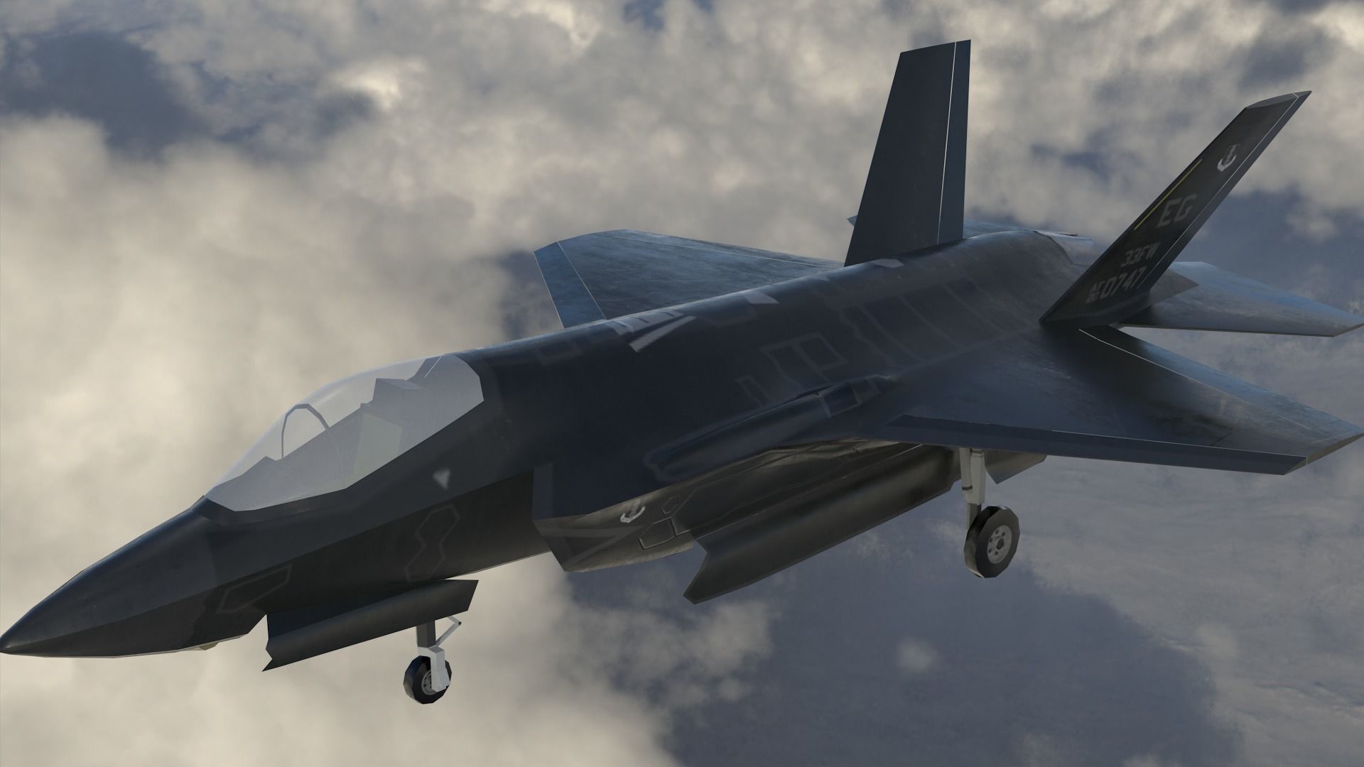 Lockheed Martin F-35A Lightning II 3D model | CGTrader