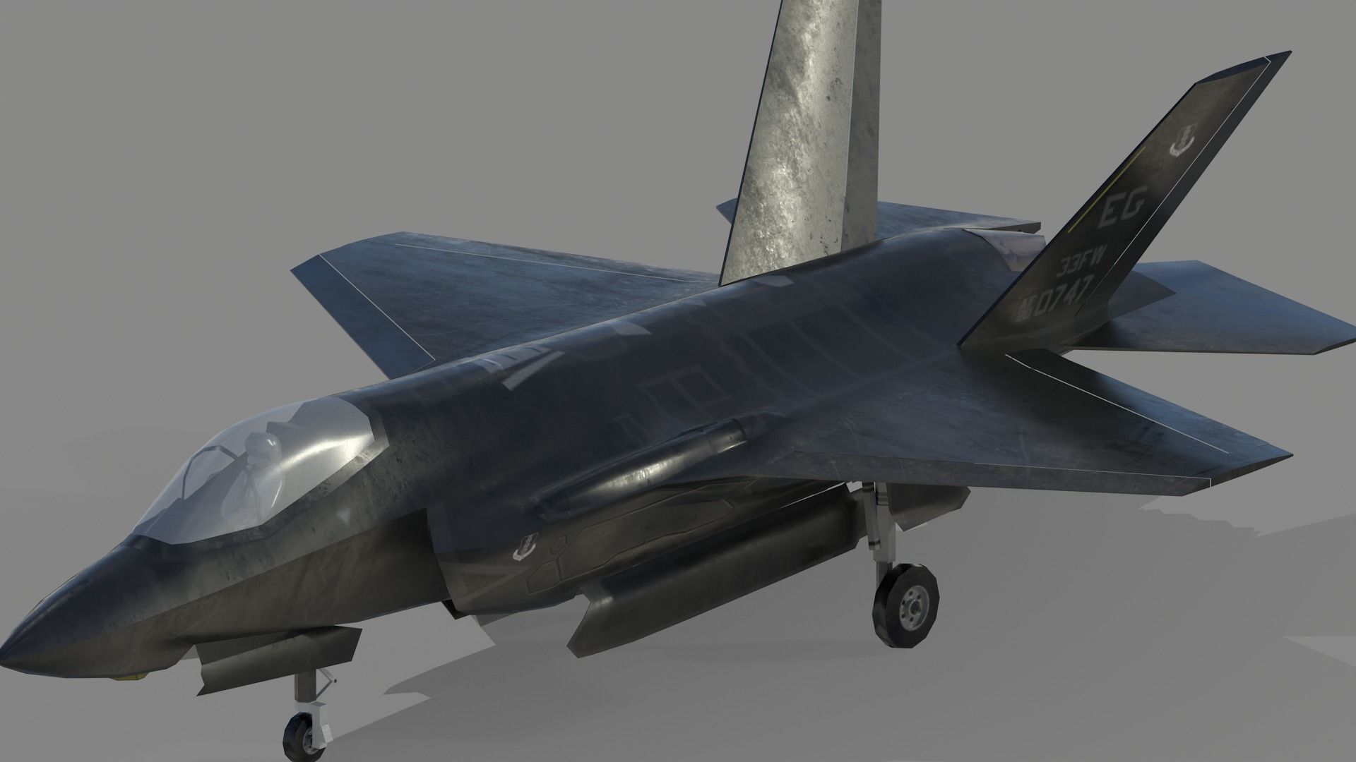 Lockheed Martin F-35A Lightning II 3D model | CGTrader