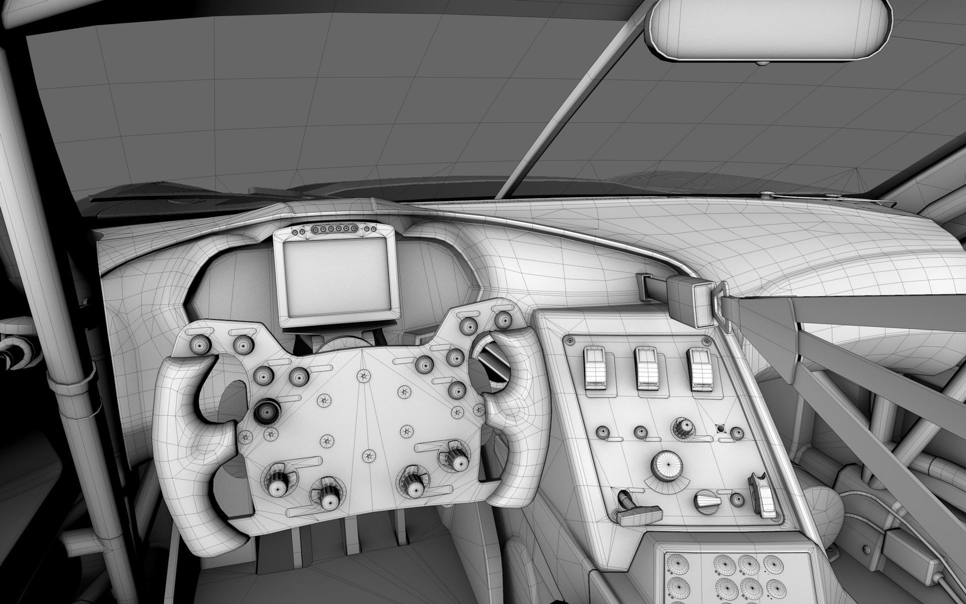 3D model Chevrolet Corvette C7 GT-R GT3 GTLM VR / AR / low-poly | CGTrader