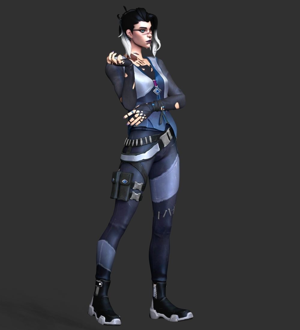 Fade - Valorant 3D model 3D printable | CGTrader