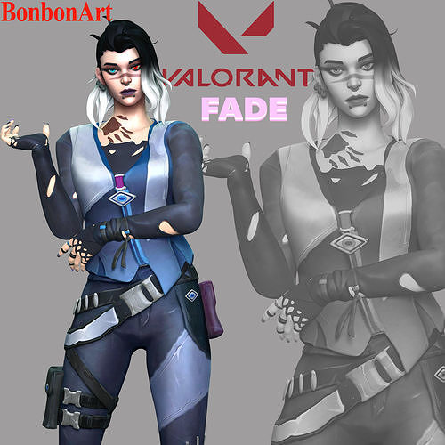 Fade - Valorant 3D model 3D printable | CGTrader