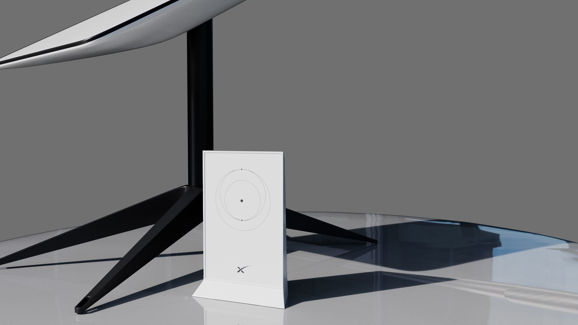 3D model Starlink Dish and Router VR / AR / low-poly | CGTrader