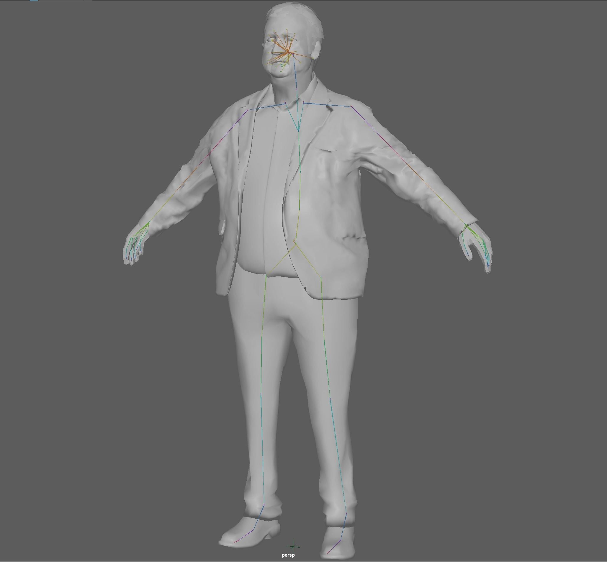 Old Man Rigged 3D model rigged | CGTrader