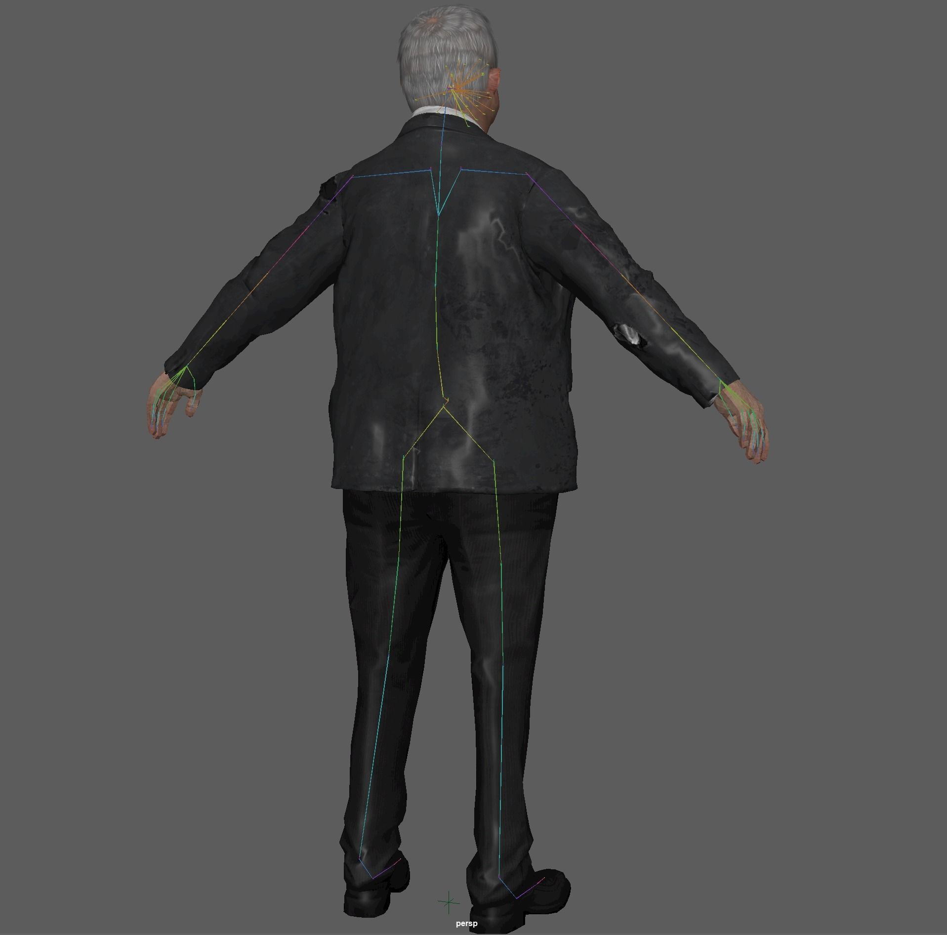 Old Man Rigged 3D model rigged | CGTrader
