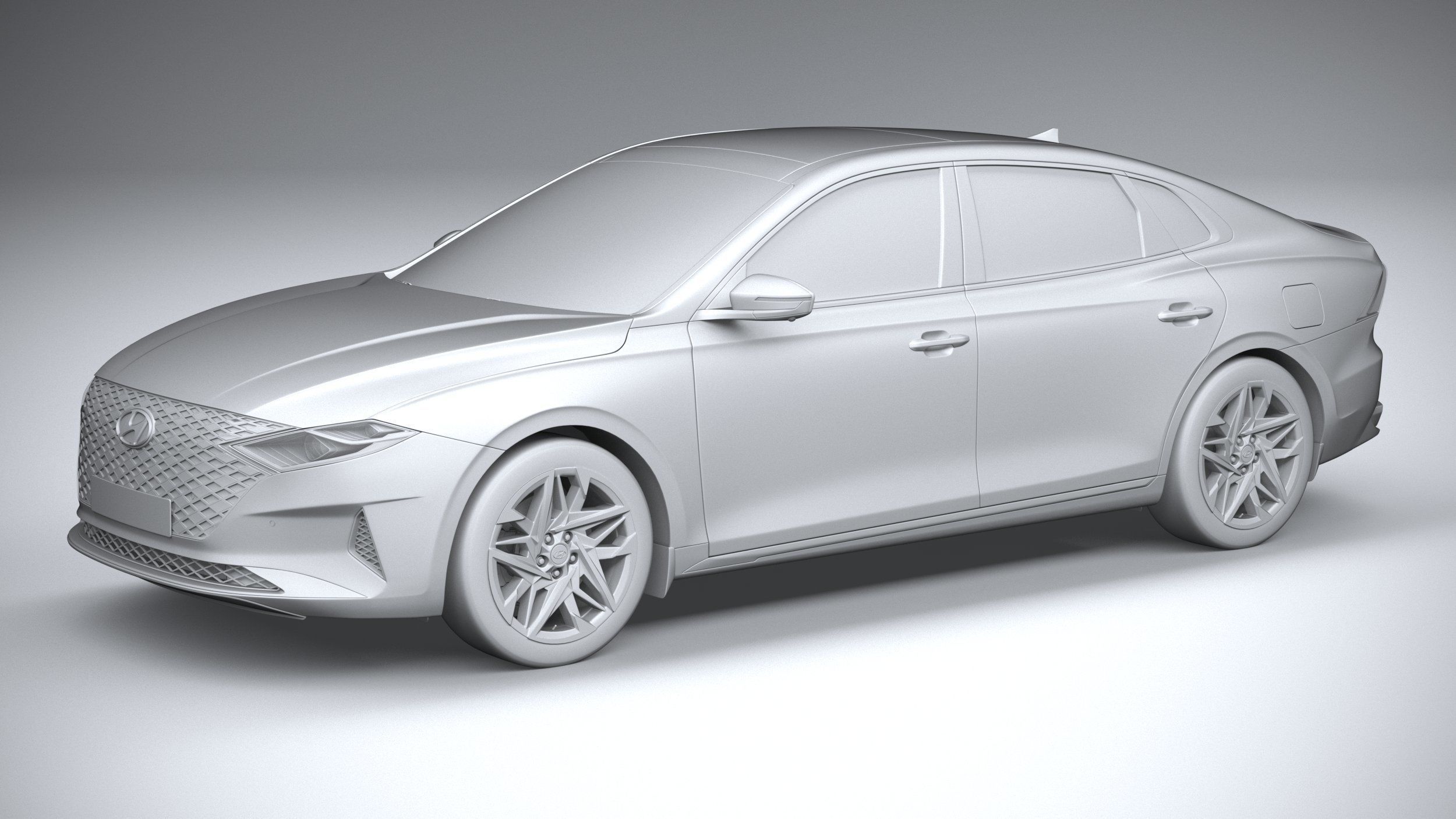Hyundai Azera 2023 3D model | CGTrader