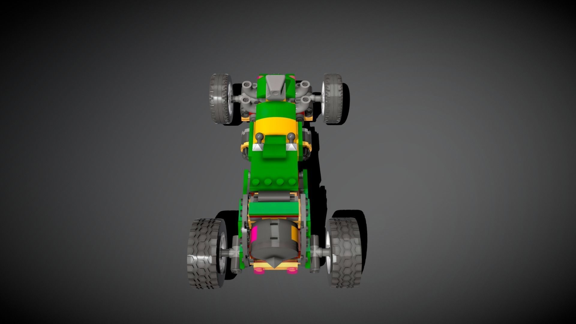 Lego Supernatural Race Car 3D model | CGTrader
