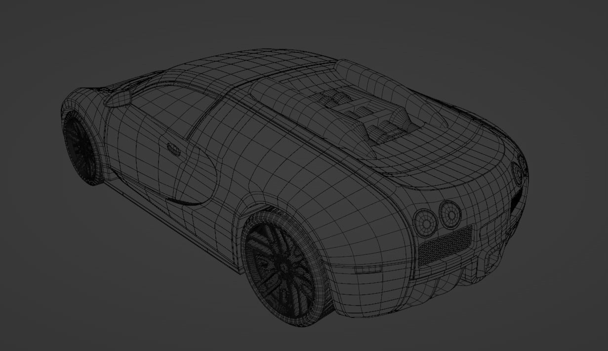 bugatti veyron free 3D model | CGTrader