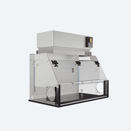 Fume Hood Ventilated 3D model | CGTrader