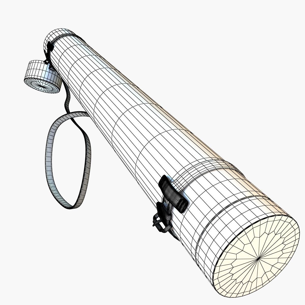 Case tube 3D model | CGTrader