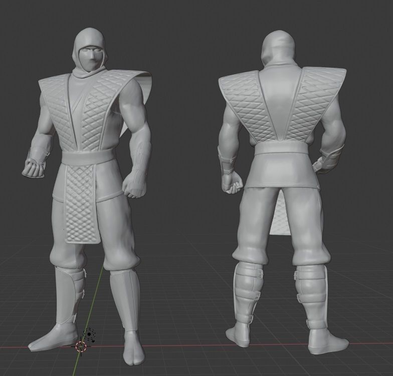 Mortal Kombat 1 Statue Pack 3D model 3D printable | CGTrader