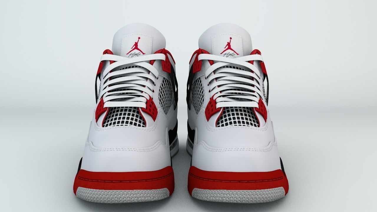 3D model Air jordan 4 VR / AR / low-poly | CGTrader