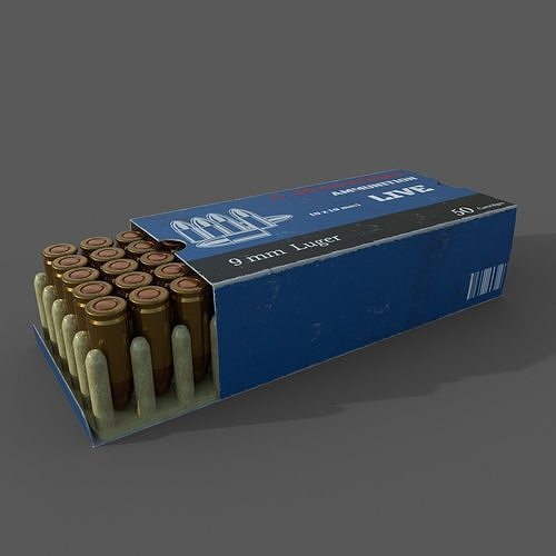 Ammo box 3D model | CGTrader