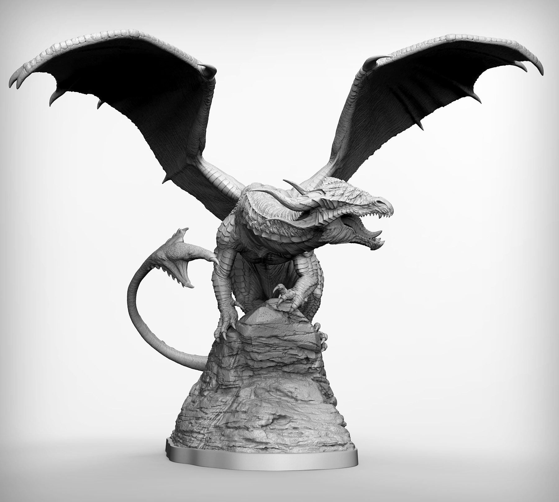 Dragon 3D Print Kit 3D model 3D printable | CGTrader
