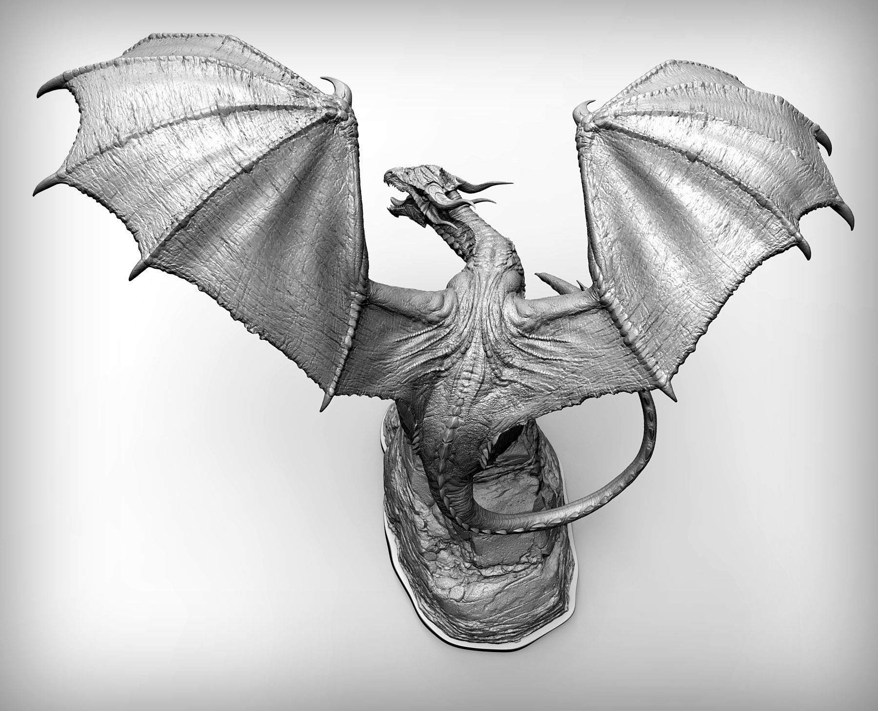 Dragon 3D Print Kit 3D model 3D printable | CGTrader