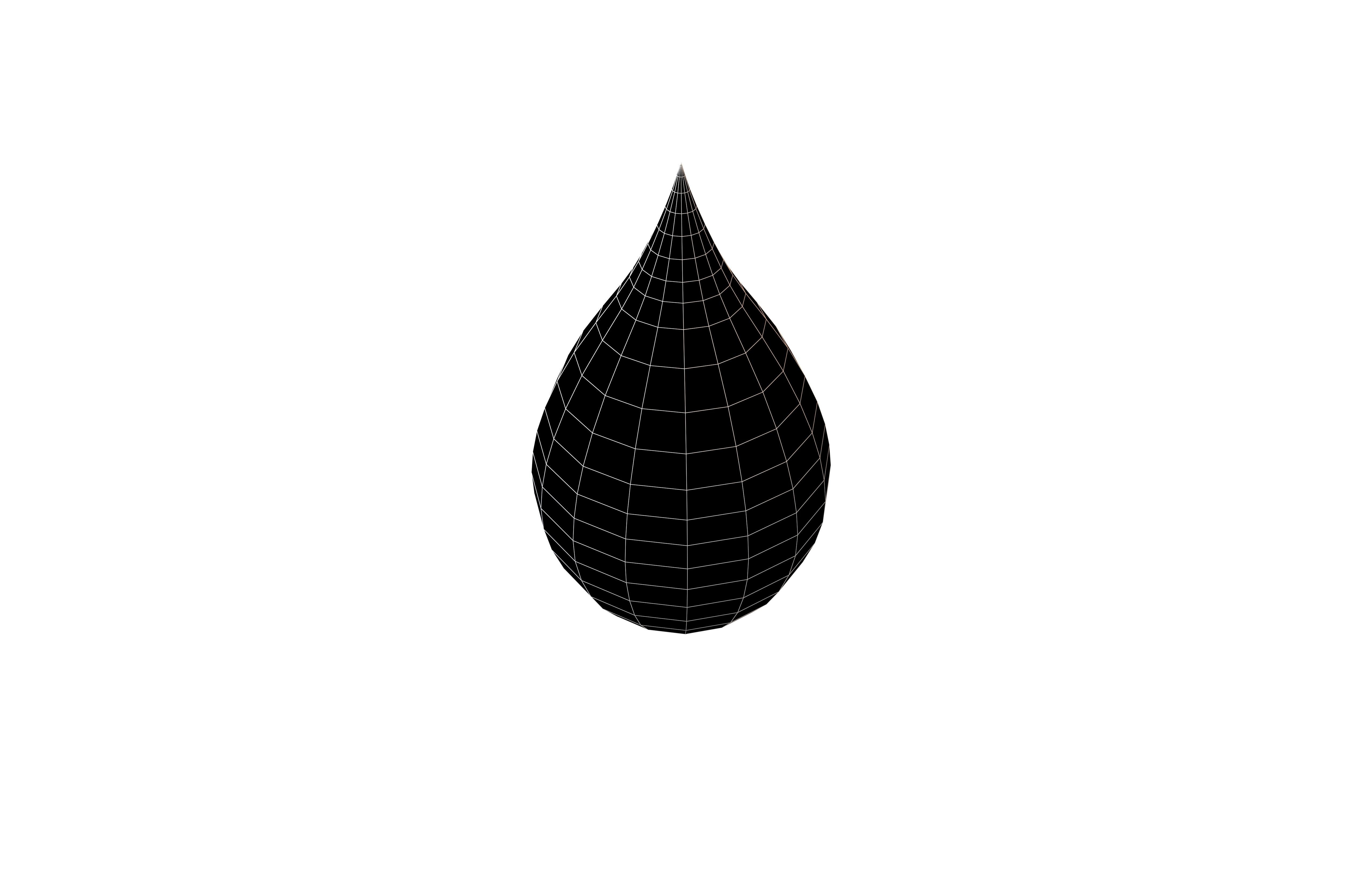 3D model Water Drops v1 008 VR / AR / low-poly | CGTrader