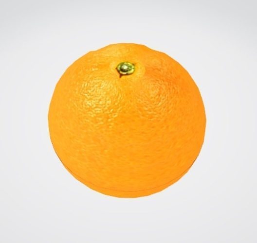 Orange 3D model | CGTrader