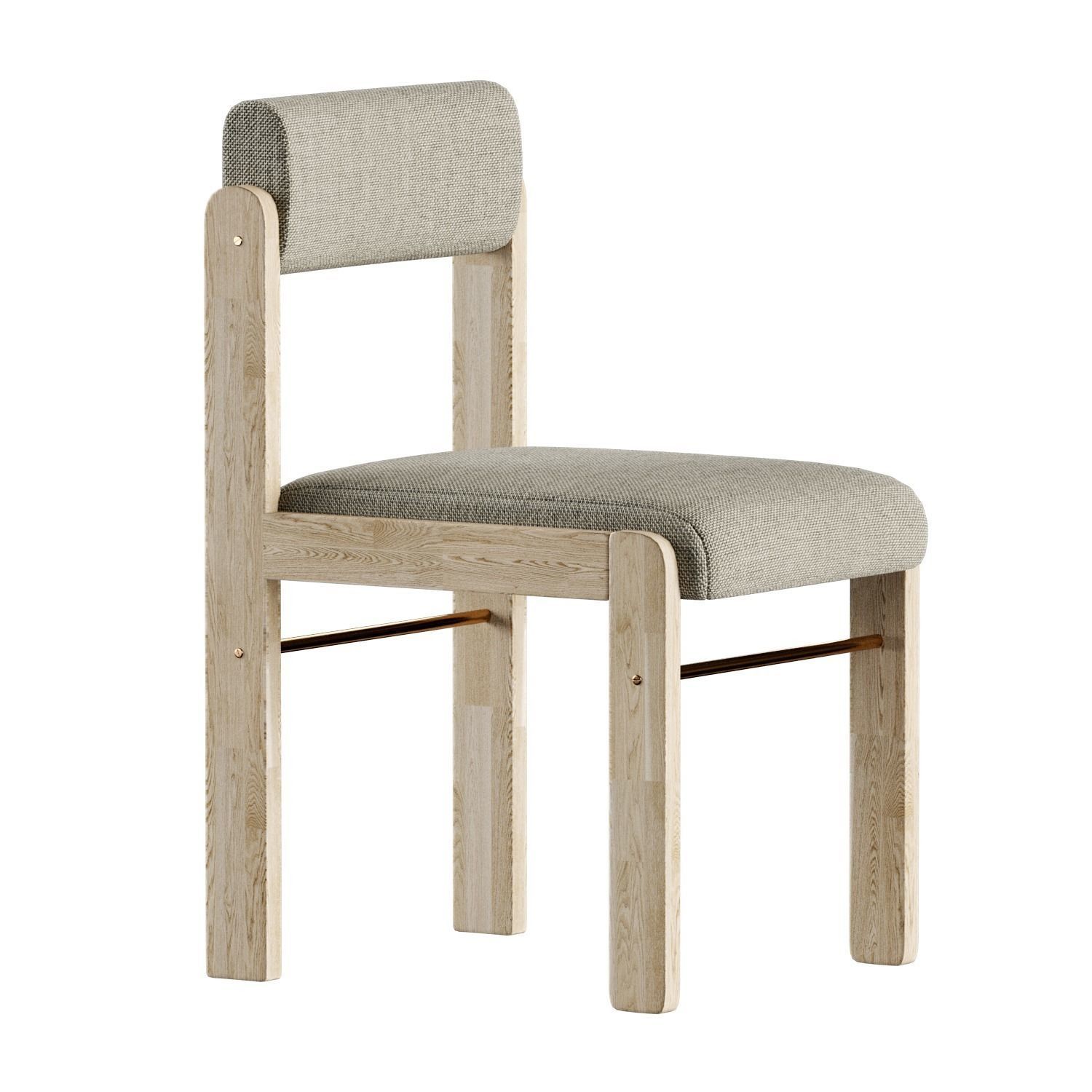 Pivot Upholstered Dining Chair 3D model | CGTrader
