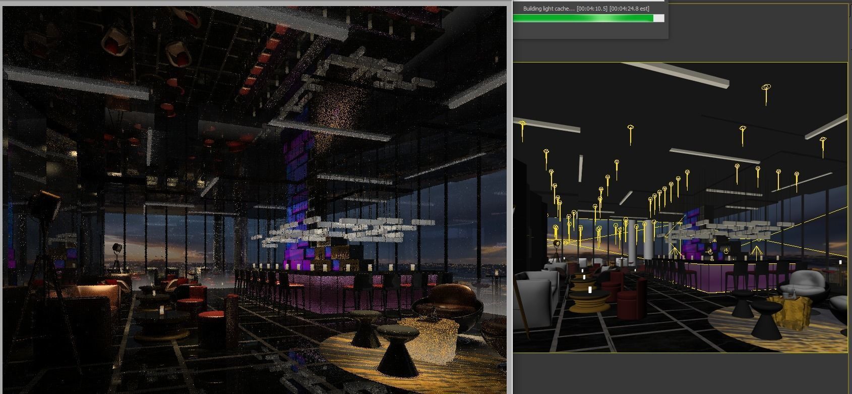 club bar 3D model | CGTrader
