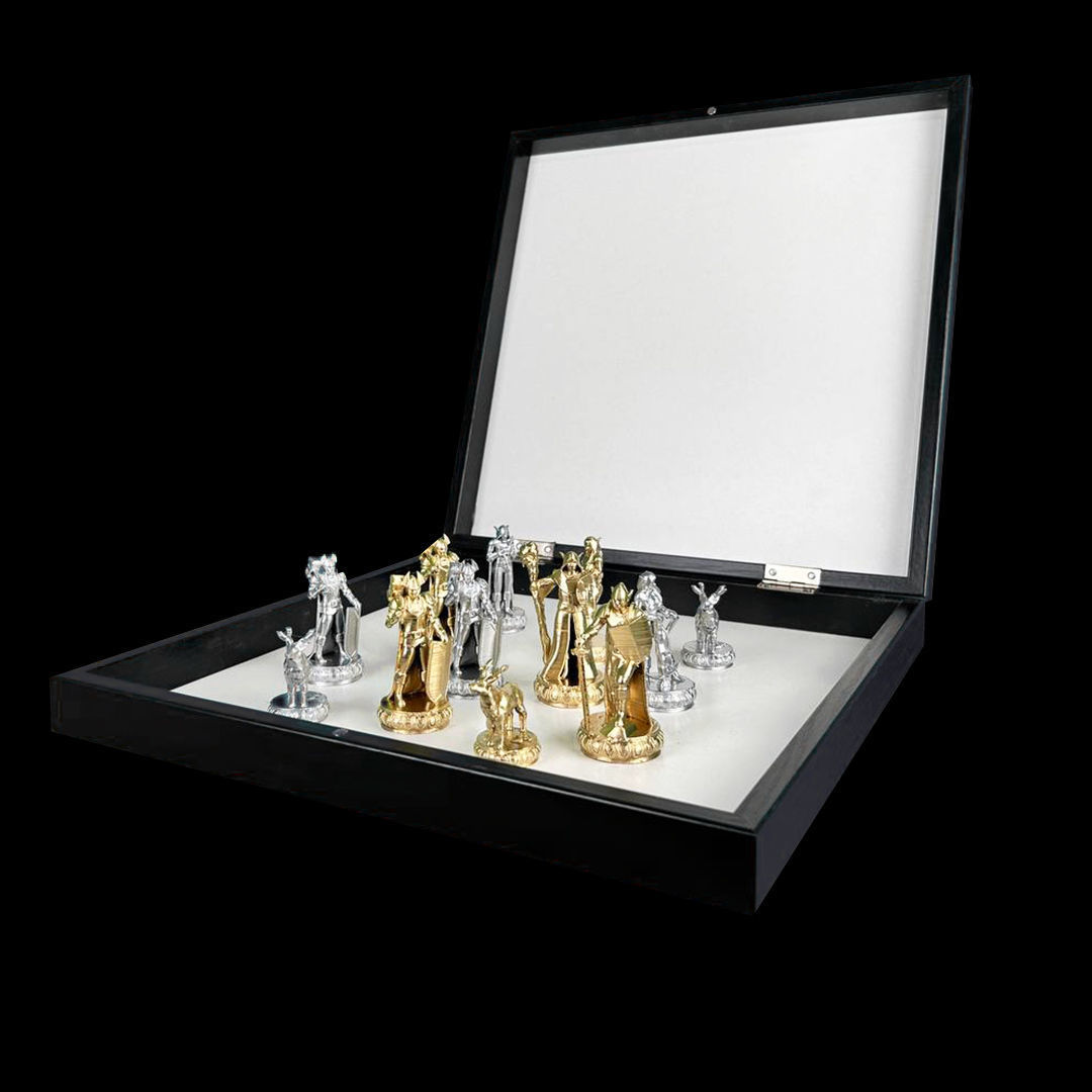 Elf Chess Set - 6 Different Elves Chess Pieces 3D model 3D printable ...