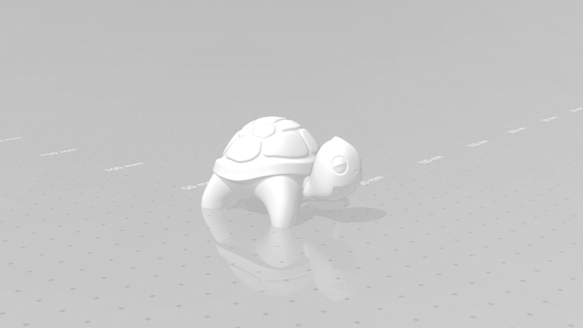 Cute Turtle Miniature - STL Printable 3D model 3D printable | CGTrader