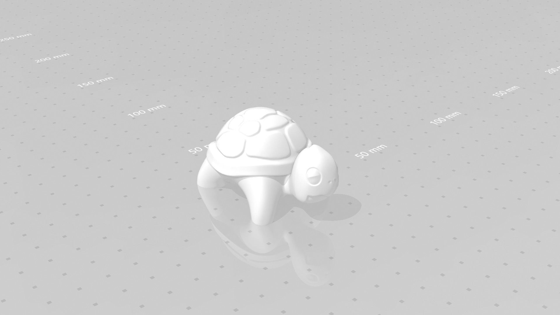 Cute Turtle Miniature - STL Printable 3D model 3D printable | CGTrader