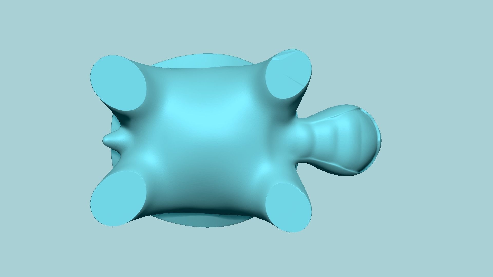 Cute Turtle Miniature - STL Printable 3D model 3D printable | CGTrader