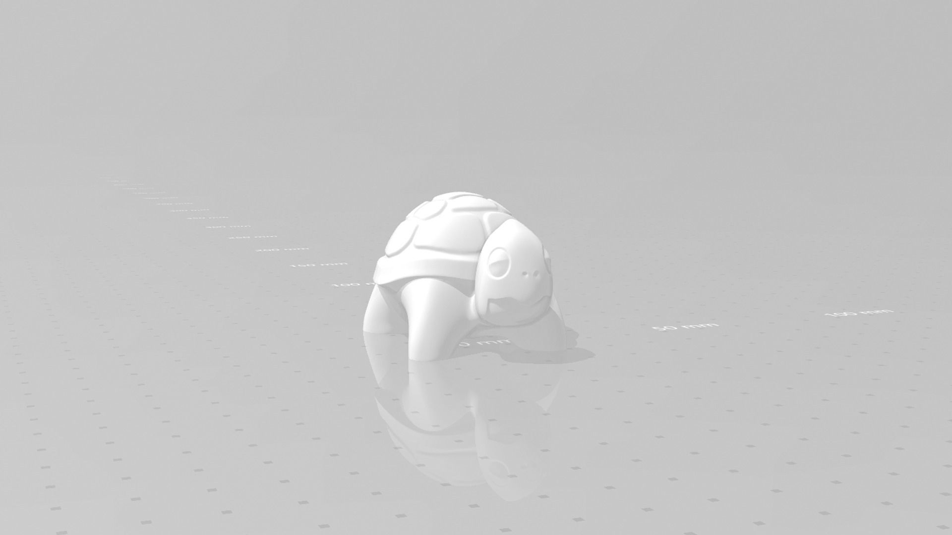 Cute Turtle Miniature - STL Printable 3D model 3D printable | CGTrader