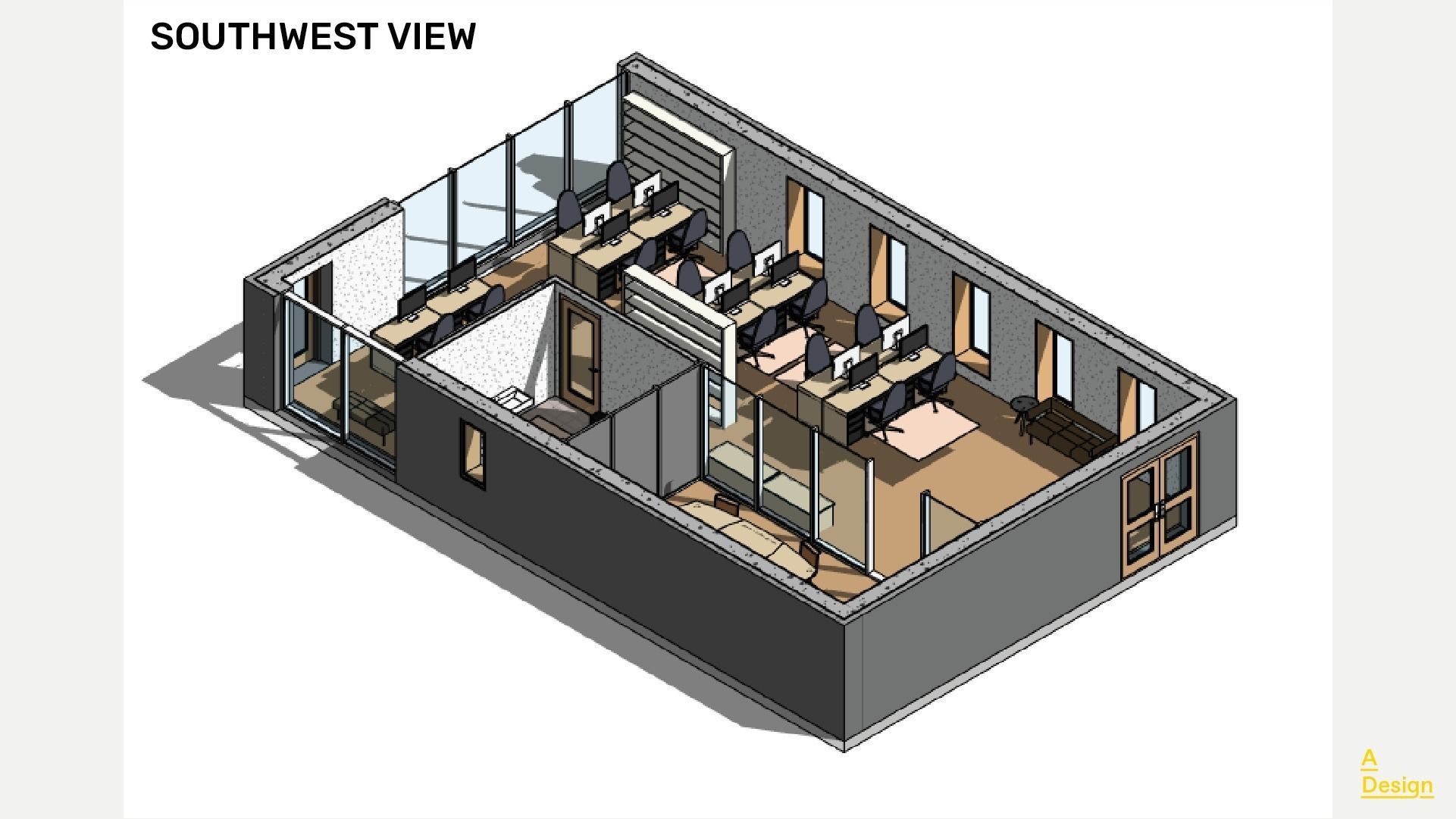 Office - Revit 3D model | CGTrader