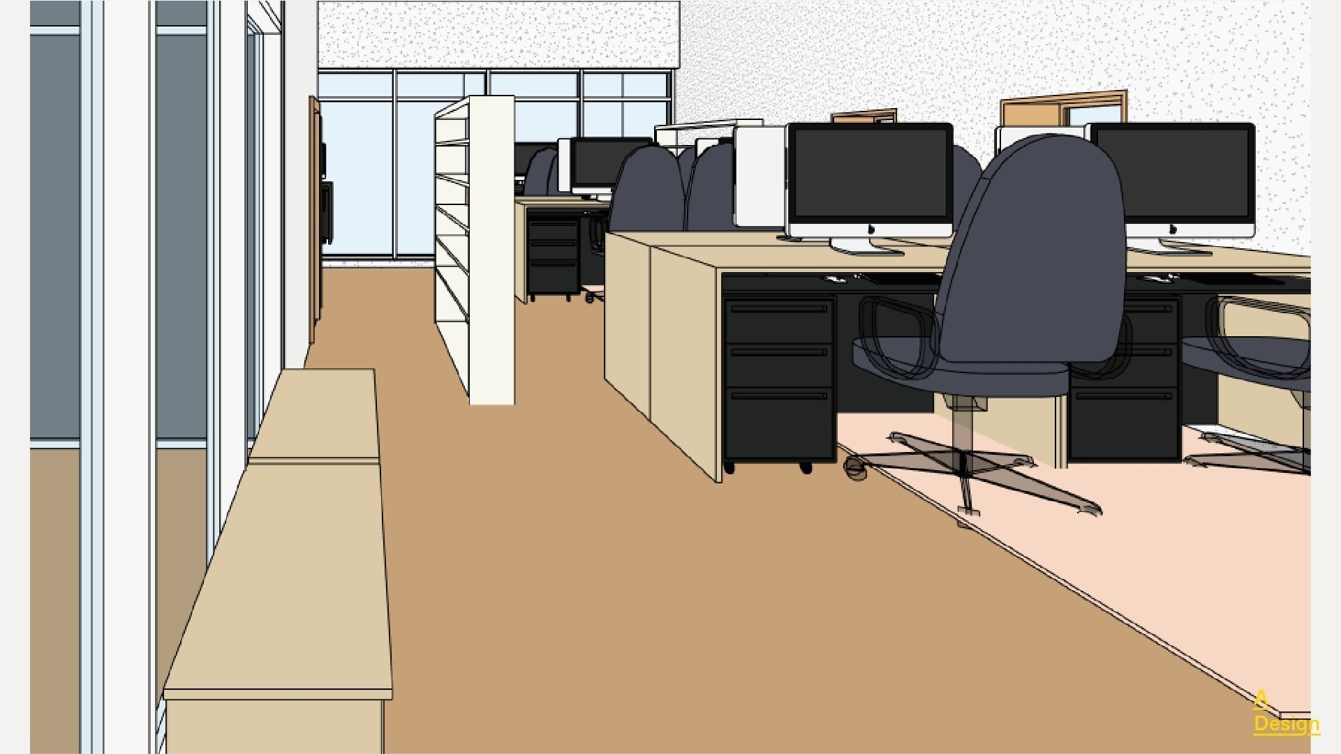 Office - Revit 3D model | CGTrader