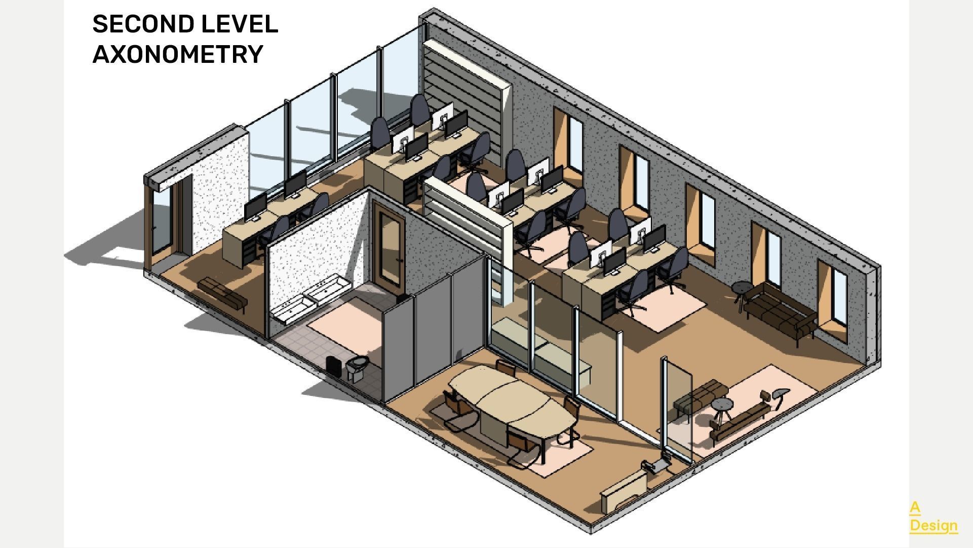 Office - Revit 3D model | CGTrader