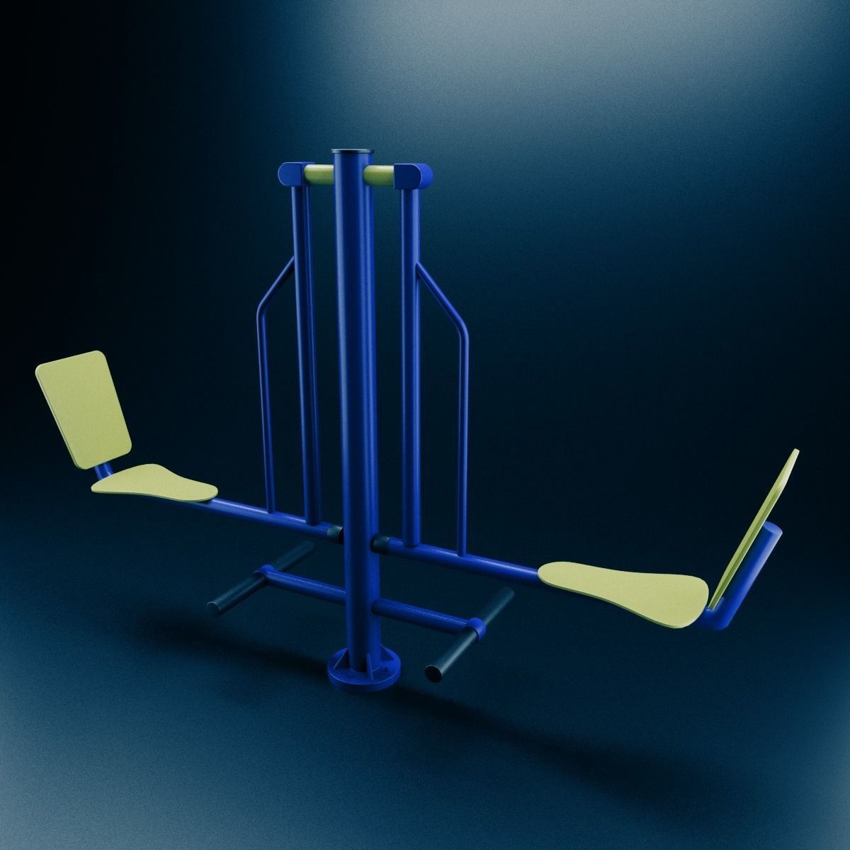 EXTERIOR GYM 3D model | CGTrader