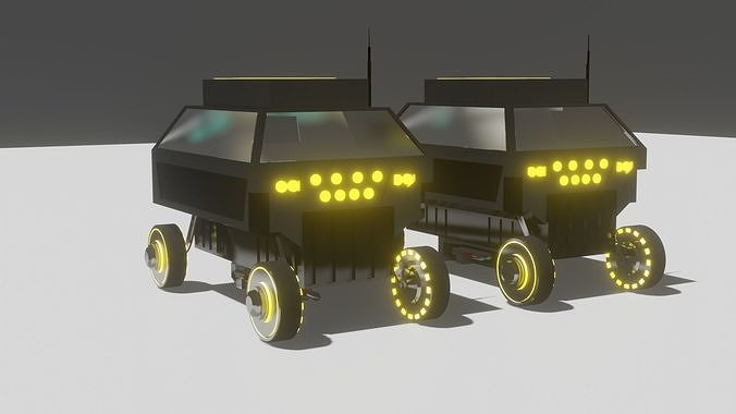 Missile-Shooting War Rig 3D model | CGTrader