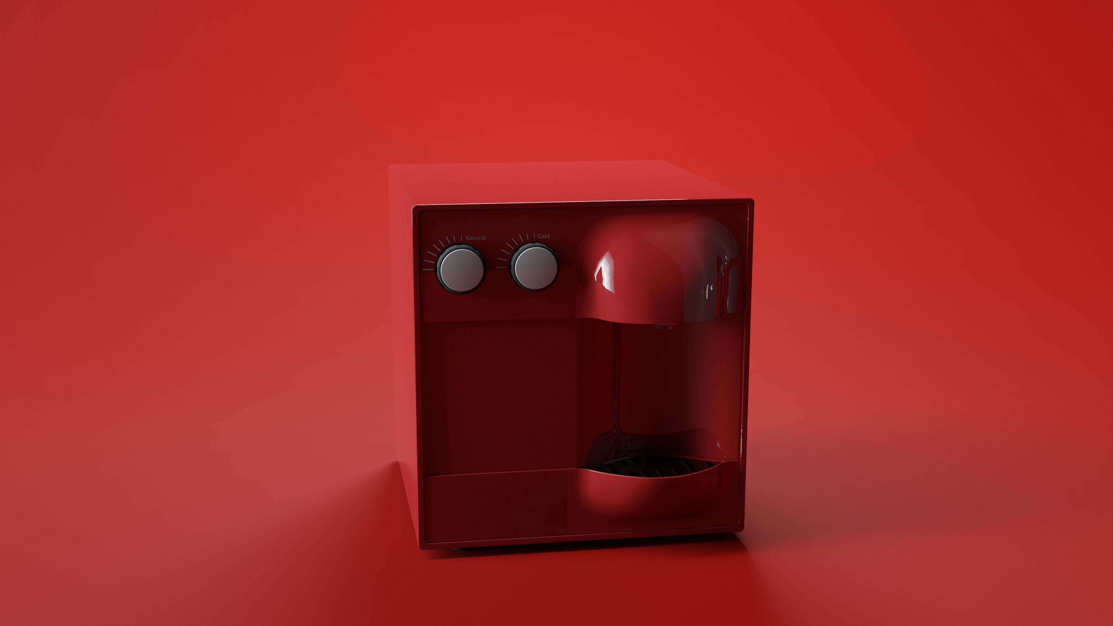 Water filter product animation Blender with 3d models 3D model animated ...