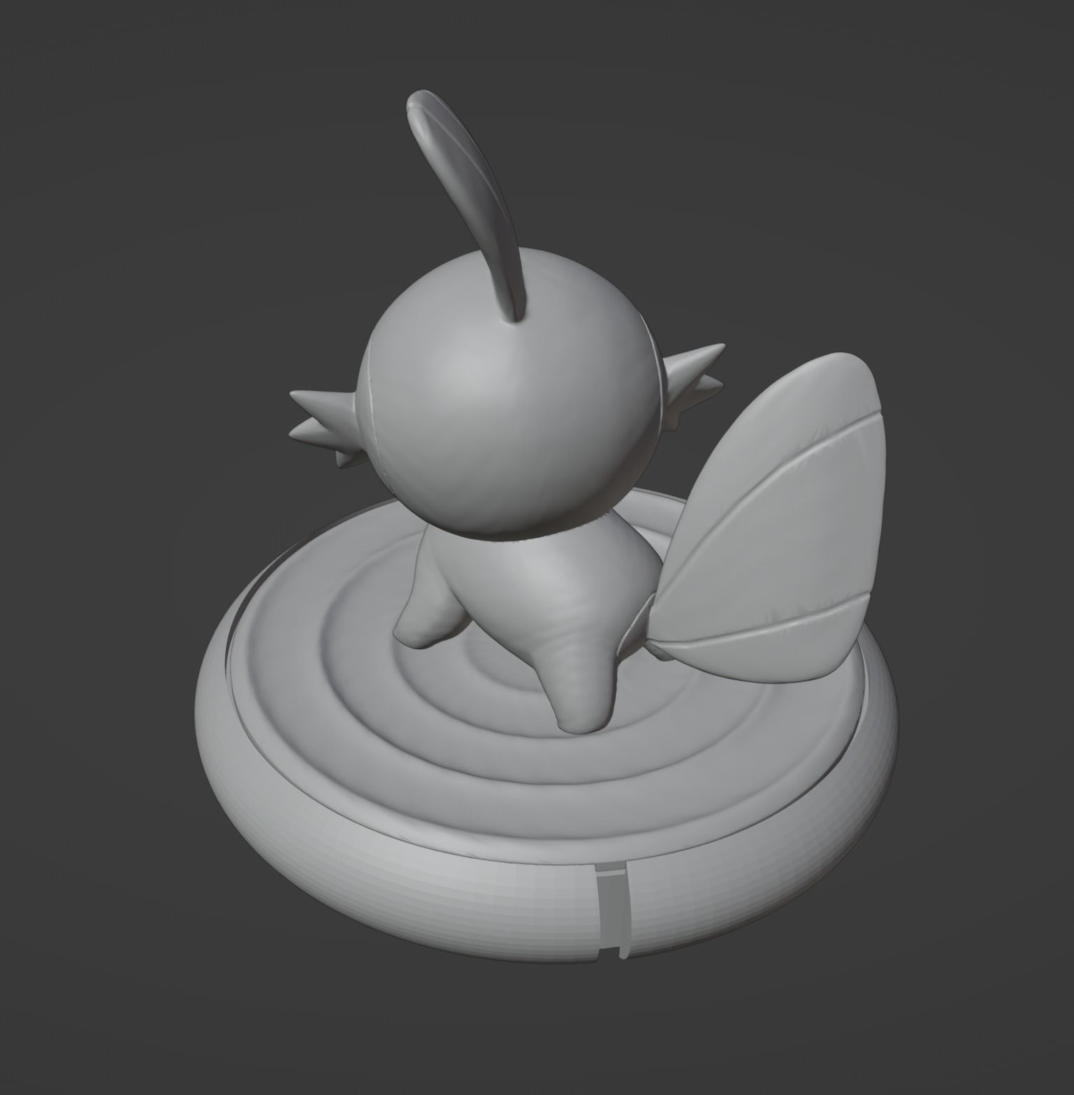 Mudkip pokemon 3D print model 3D model 3D printable | CGTrader