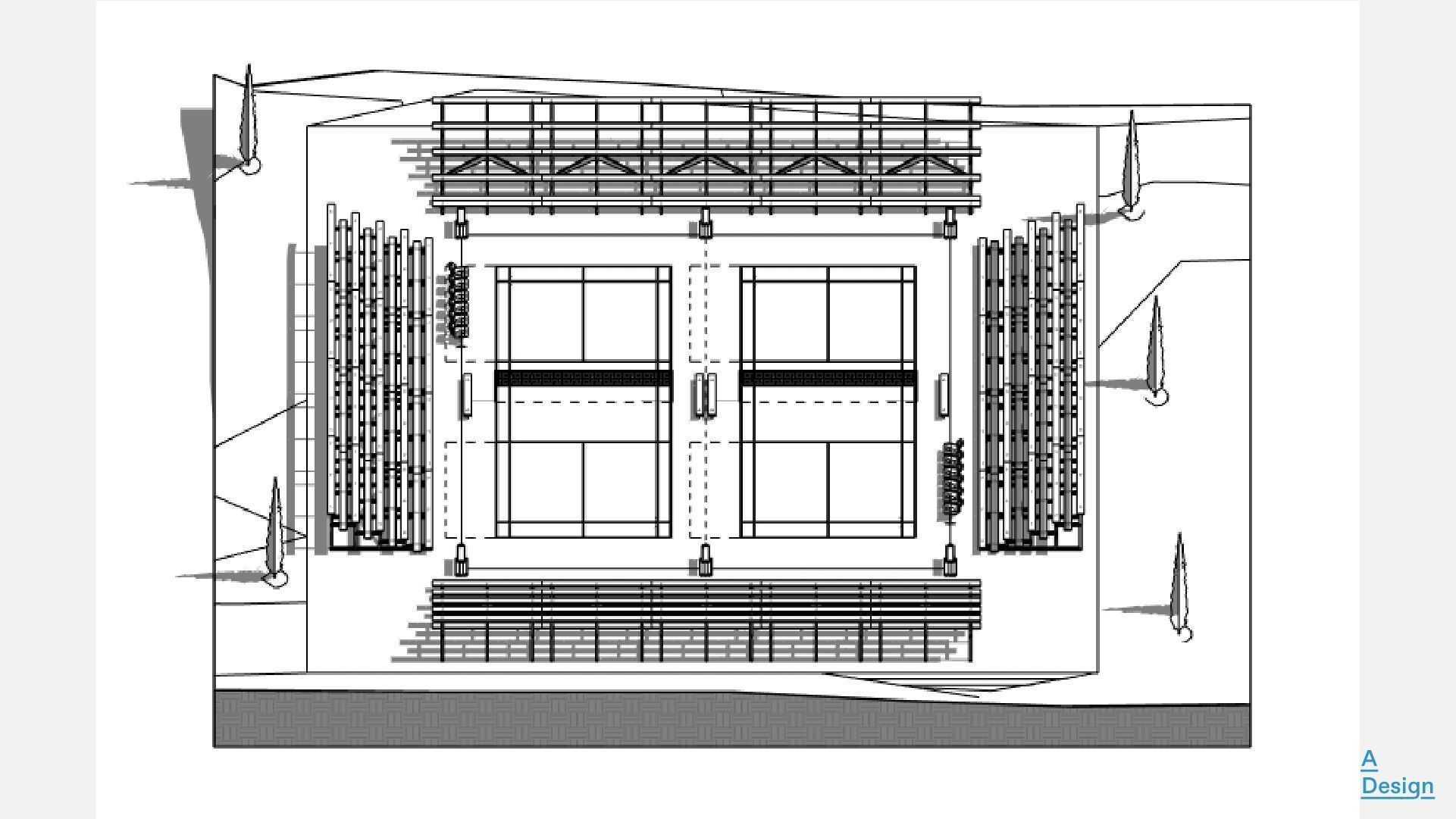 Outdoor sports ground - Revit 3D model | CGTrader