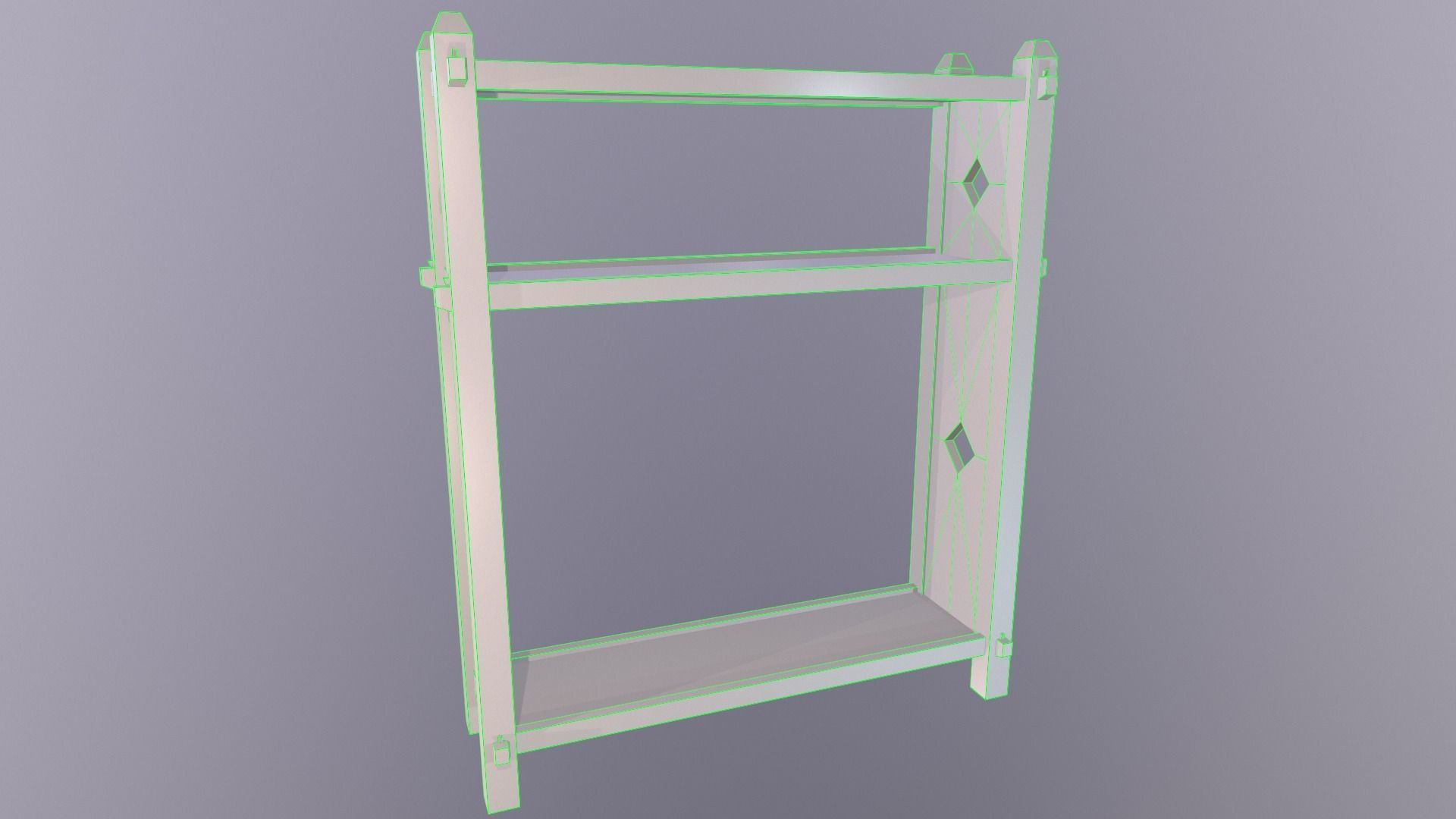 3D model Stylized medieval rack VR / AR / low-poly | CGTrader