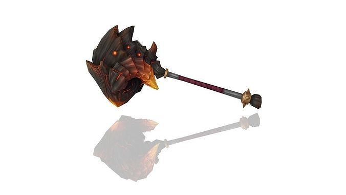 3D model Volcano King Hammer VR / AR / low-poly | CGTrader