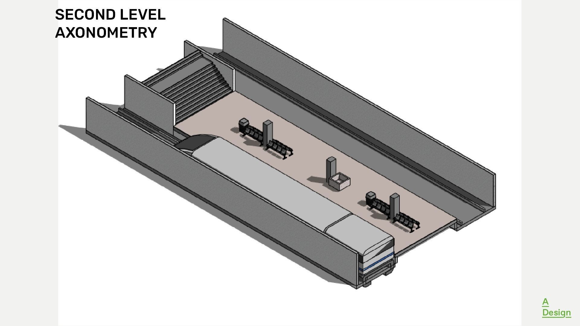 Subway station - Revit 3D model | CGTrader