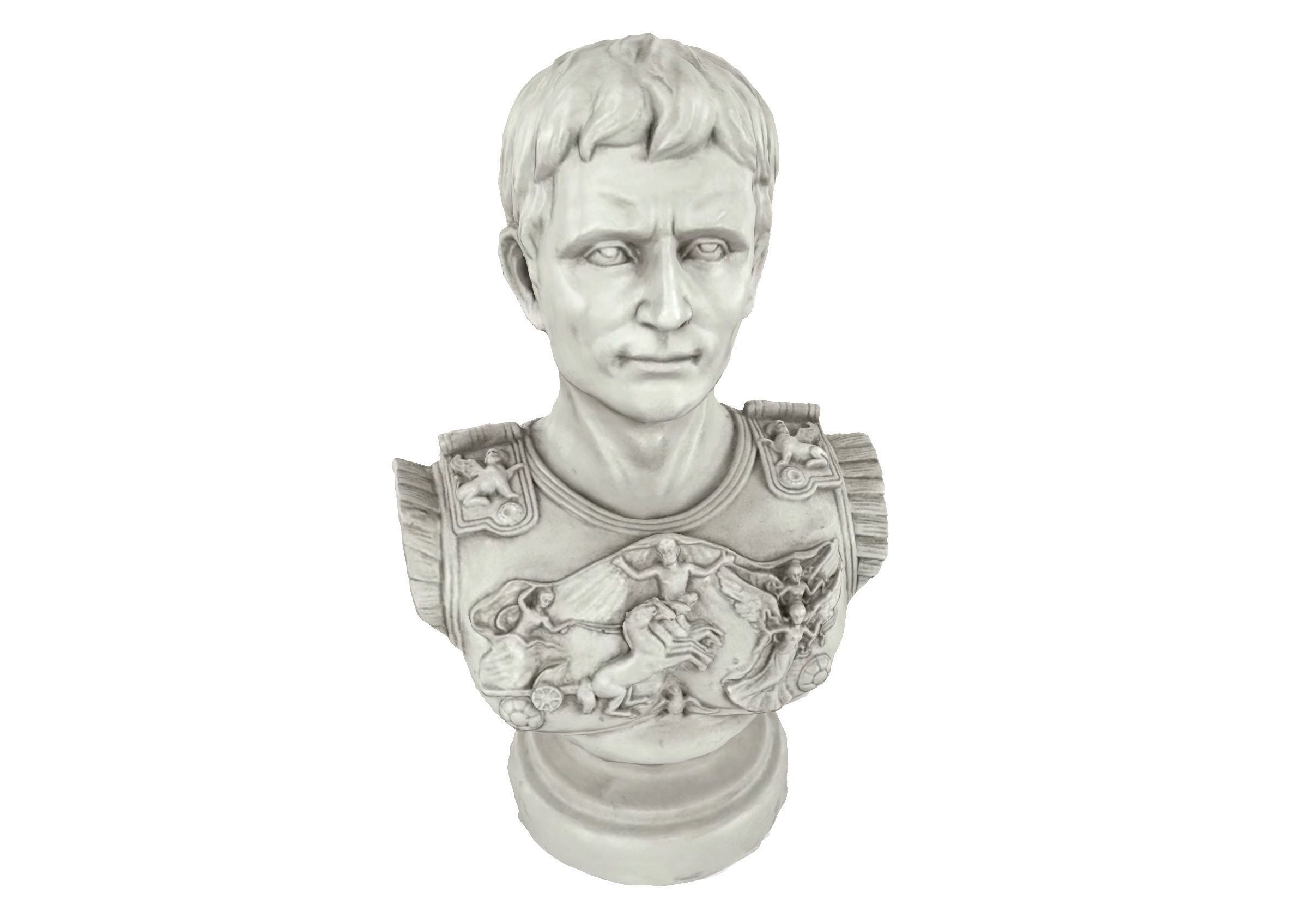 Augustus Caesar Primaporta Bust Statue Sculpture 3D model | CGTrader