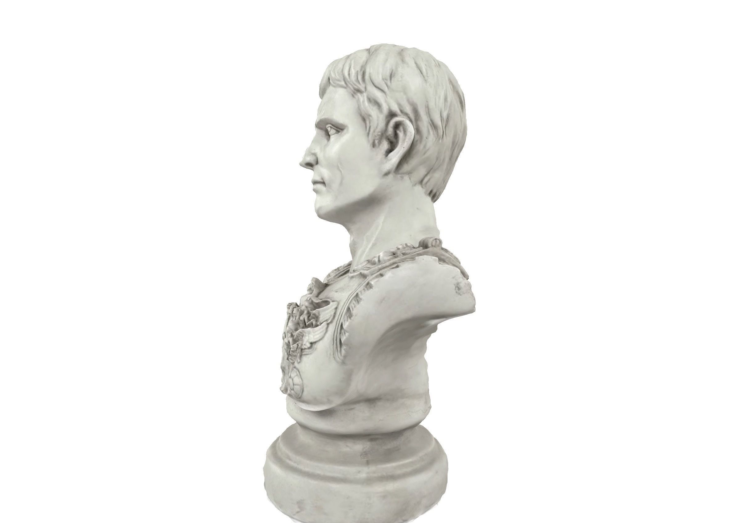 Augustus Caesar Primaporta Bust Statue Sculpture 3D model | CGTrader