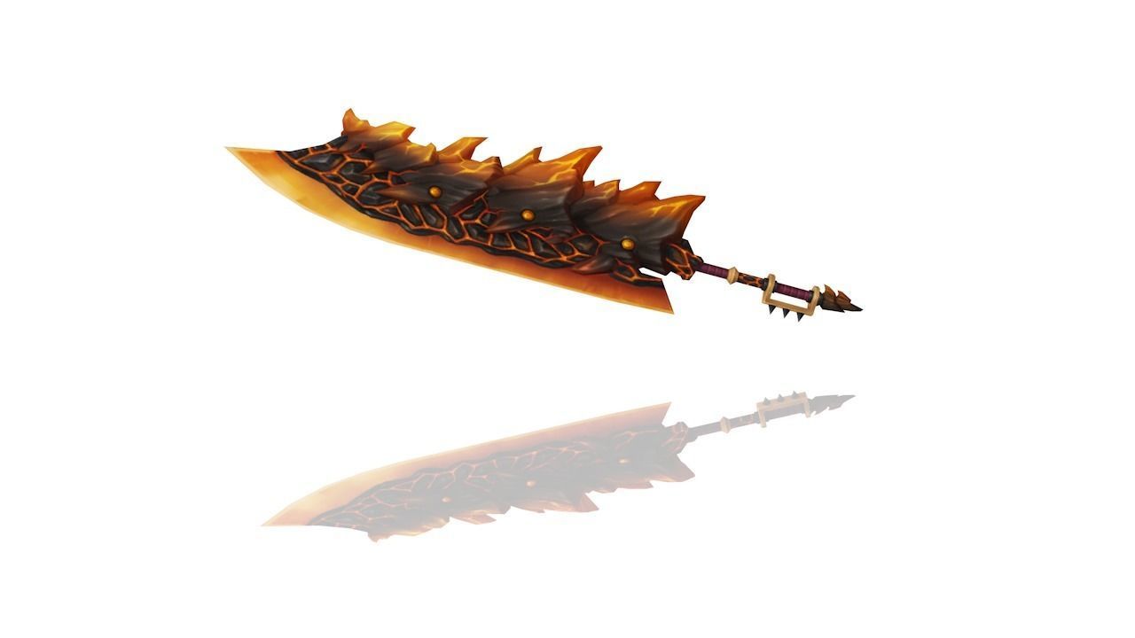 3D model Volcano King Sword VR / AR / low-poly | CGTrader