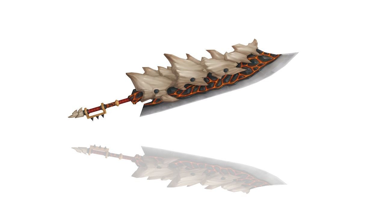 3D model Volcano King Sword VR / AR / low-poly | CGTrader