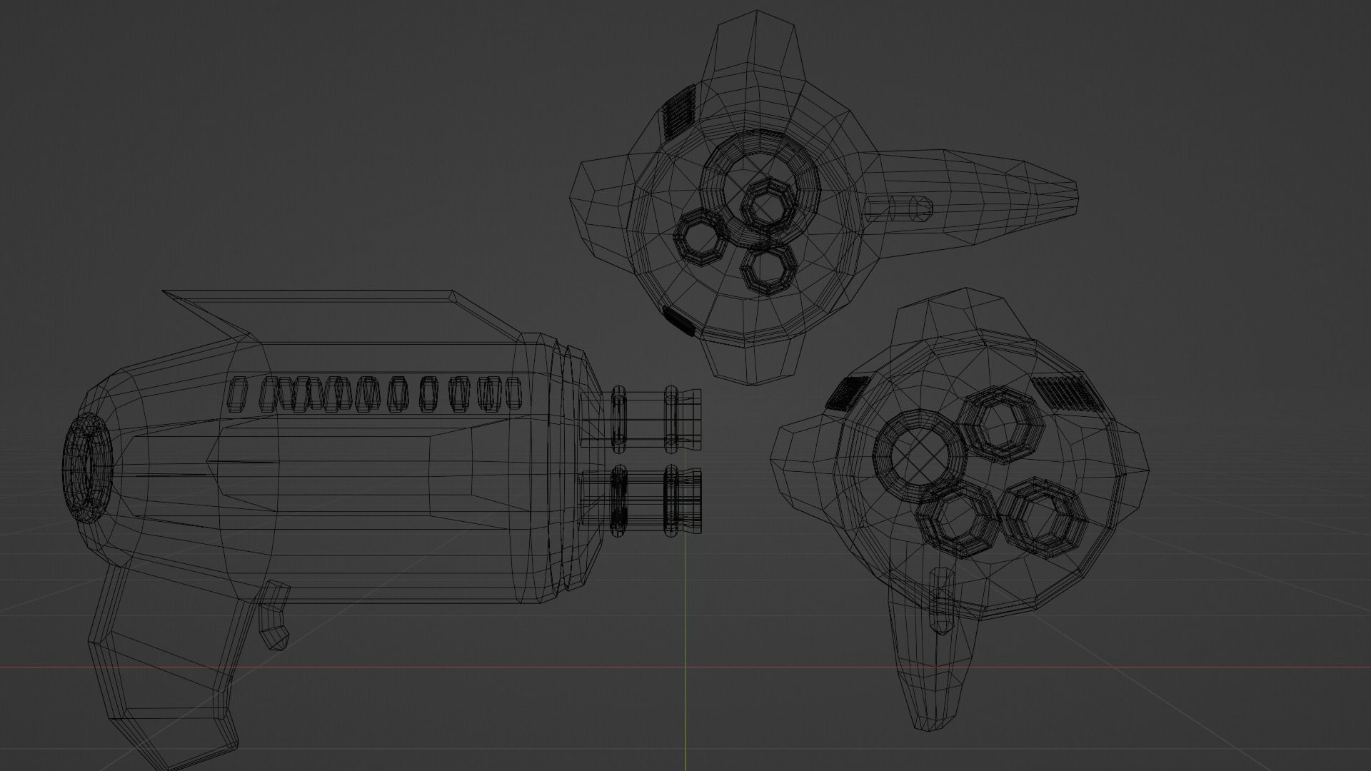 Low Poly Mining Laser free VR / AR / low-poly 3D model rigged | CGTrader